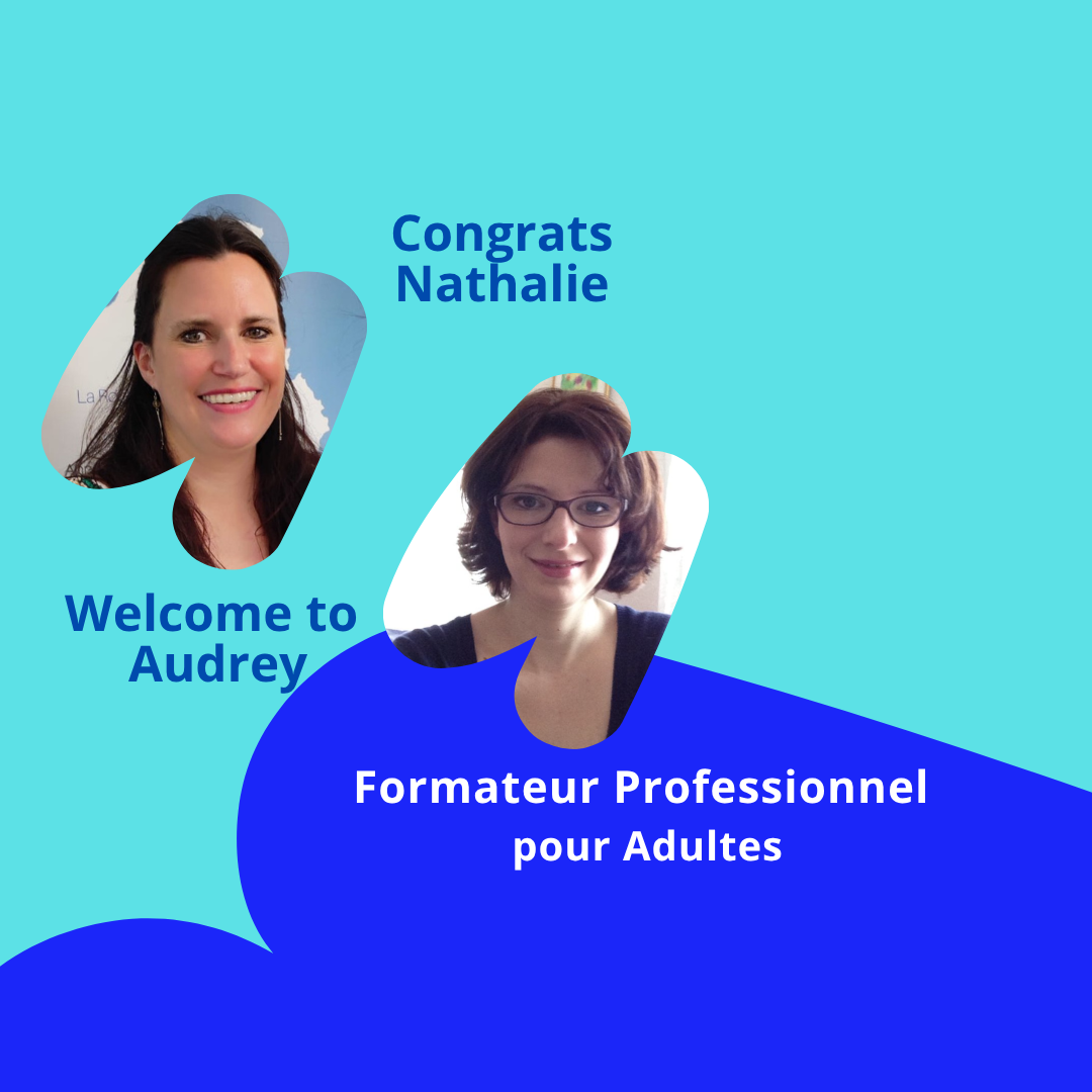 Félicitations à Nathalie et bienvenue à Audrey - arve Form'Action
